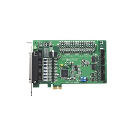 Advantech 32Ch Iso. Dio And 32Ch Ttl Dio W/ Filter Card PCIE-1730H-AE | Zoro